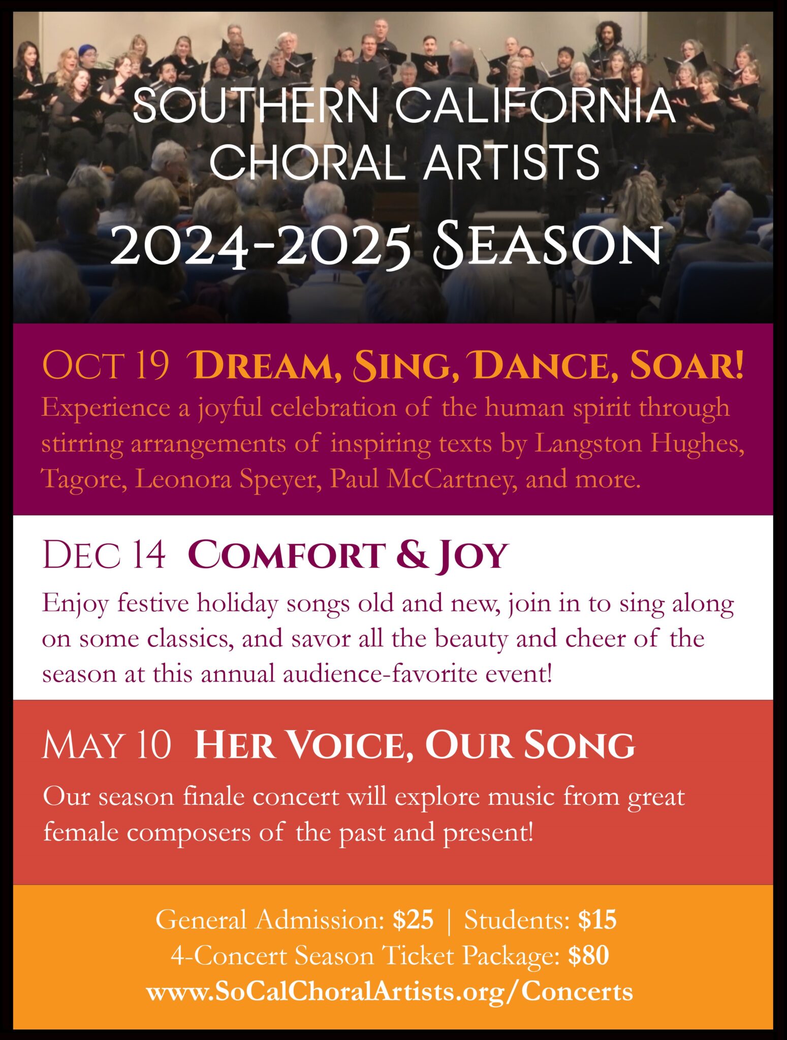 Concerts – Southern California Choral Artists